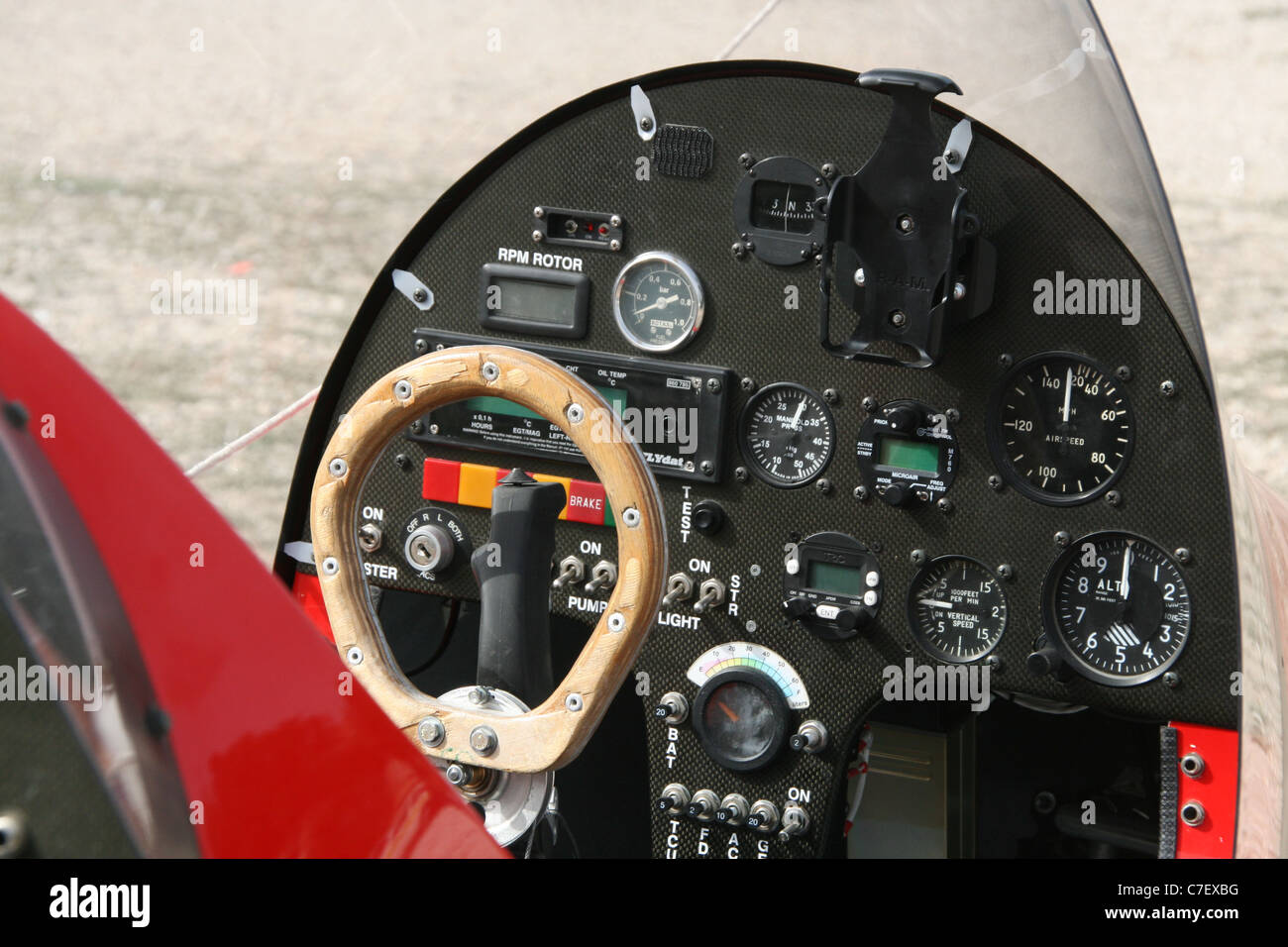 magni m16 trainer autogyro aircraft Stock Photo - Alamy