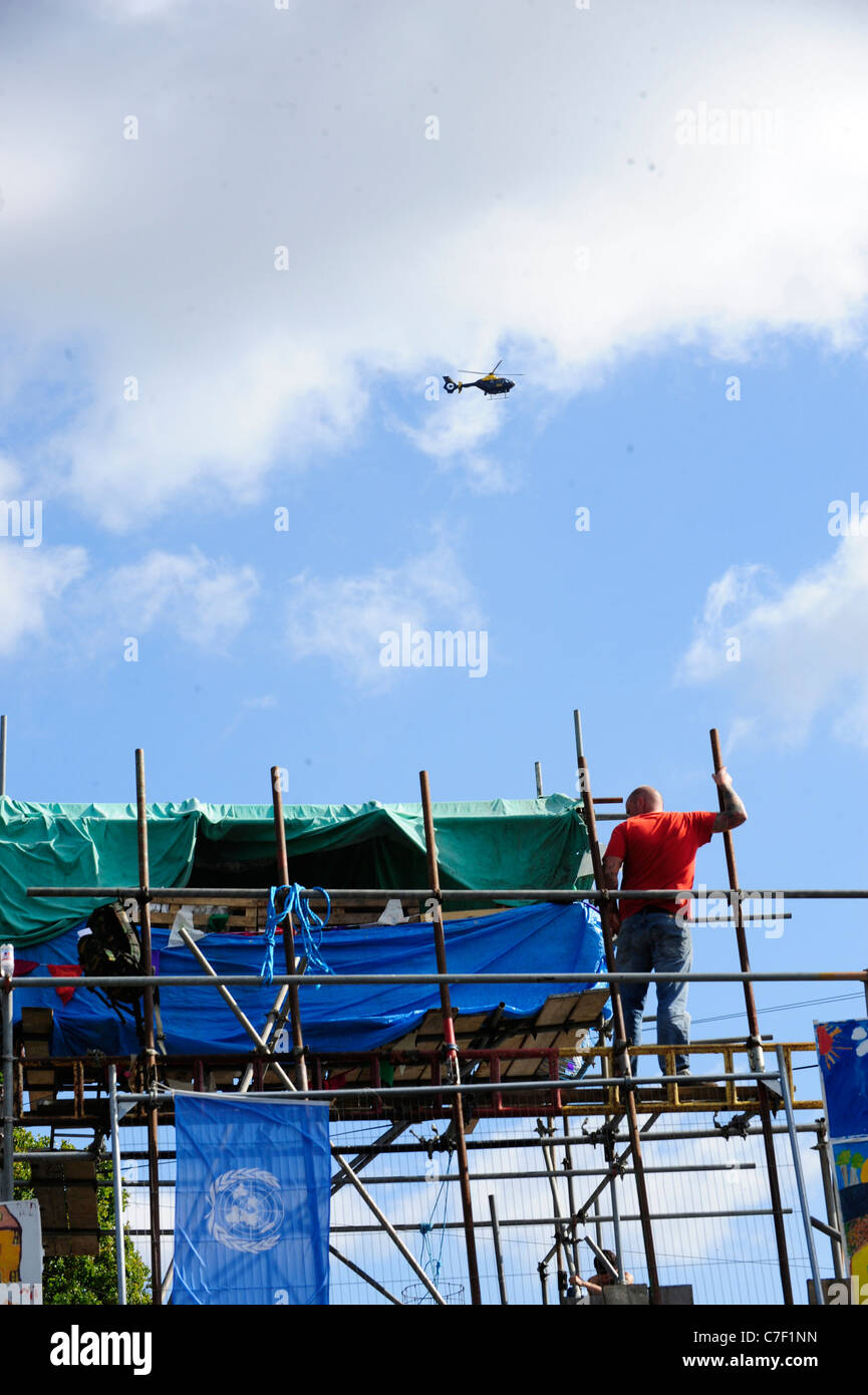 Dale farm protest hi-res stock photography and images - Alamy