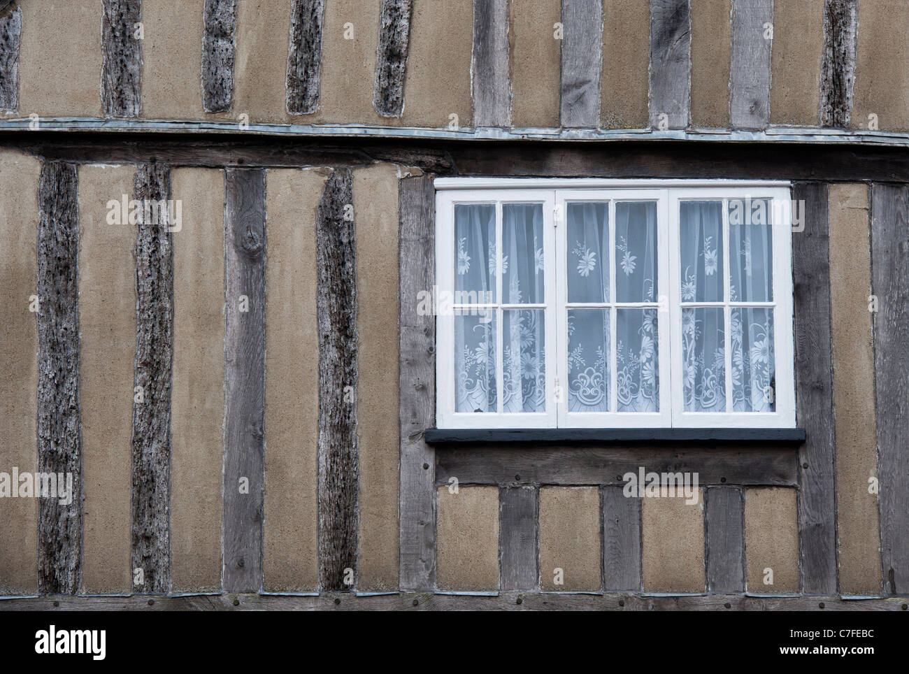Old timber window frames hi-res stock photography and images - Alamy