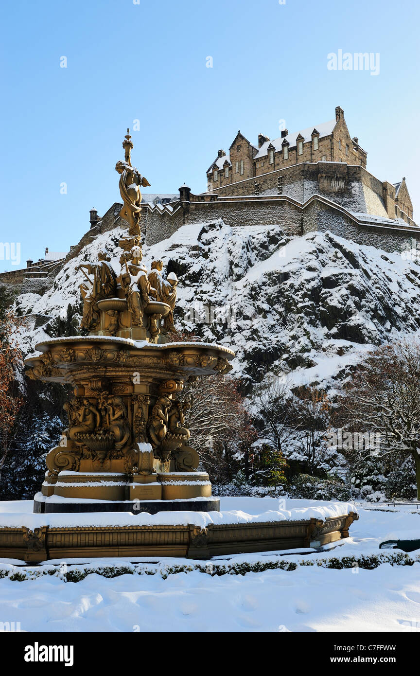 Edinburgh snow hi-res stock photography and images - Alamy