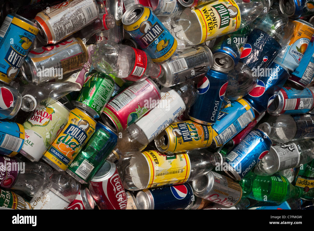 Sorting Cans Bottles Recycling High Resolution Stock Photography and ...