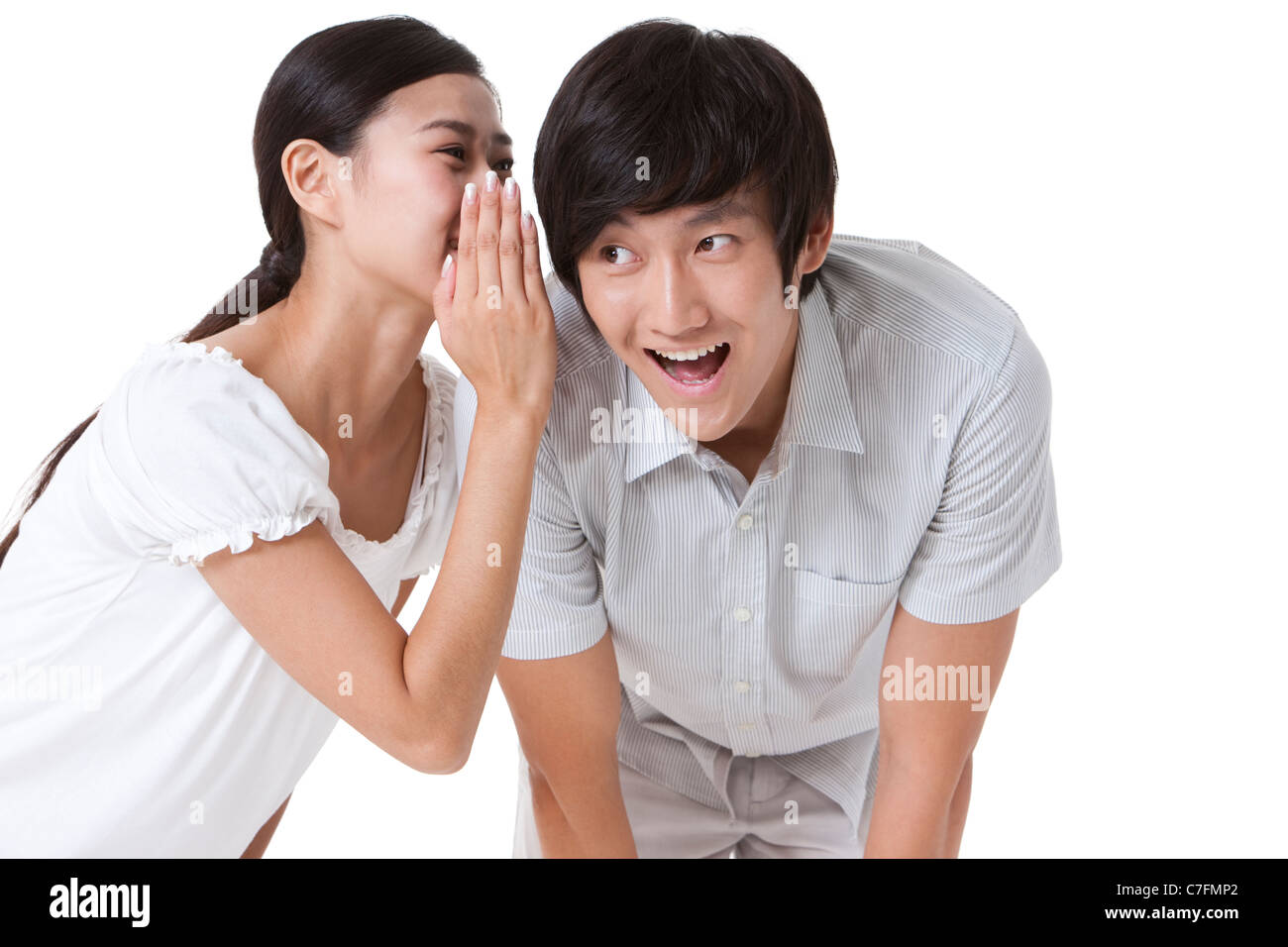 Males gossiping hi-res stock photography and images - Alamy