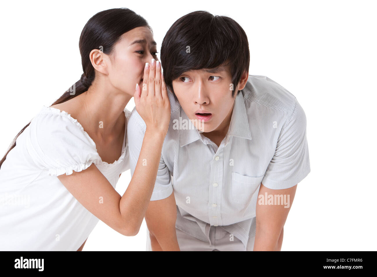 Males gossiping hi-res stock photography and images - Alamy