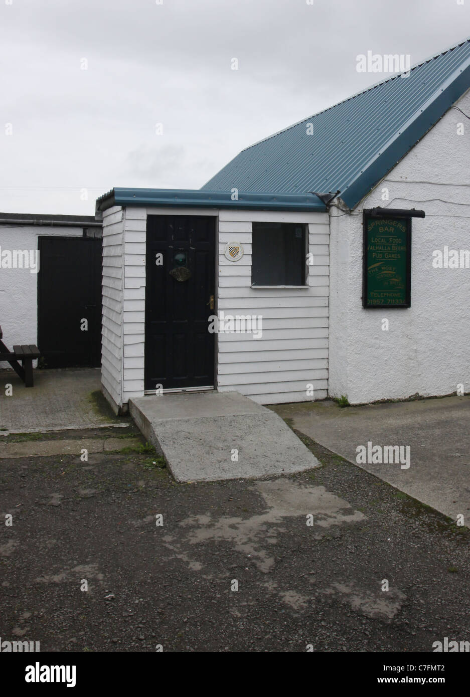 Most Northerly pub Baltasound Unst Shetland Islands Scotland September ...