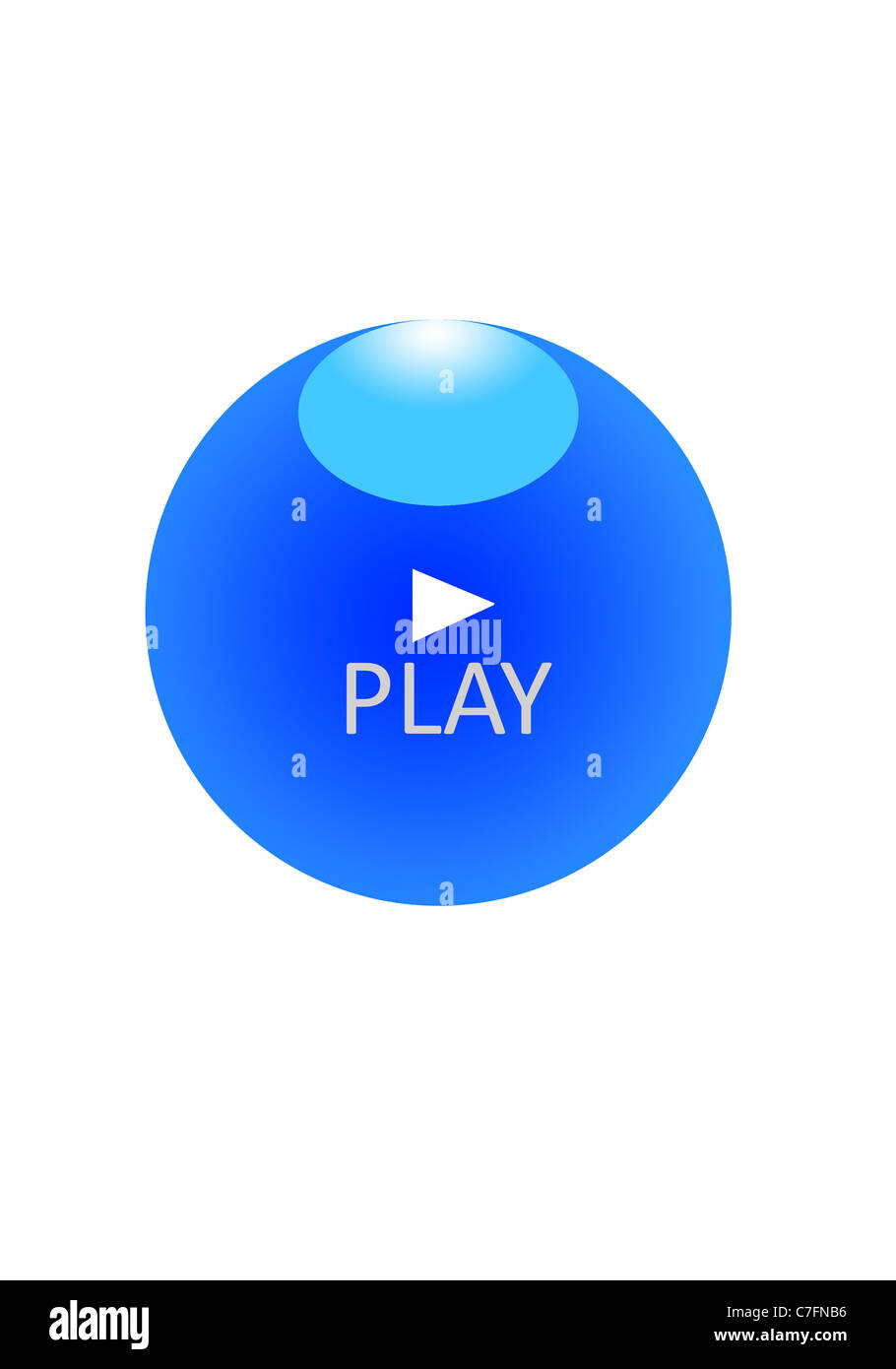 Play button design hi-res stock photography and images - Alamy