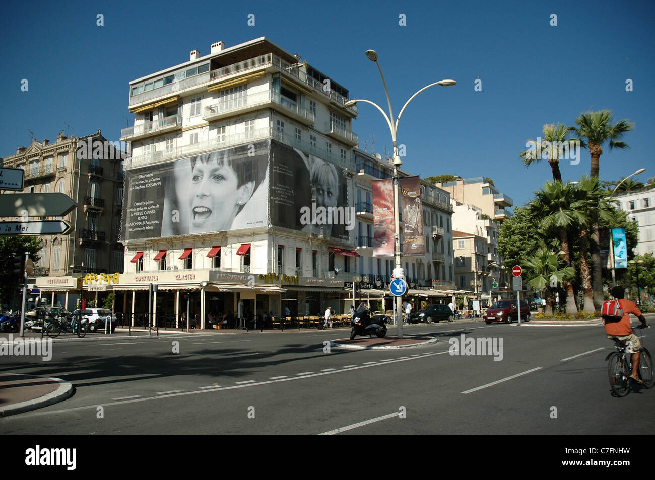 Cannes french riviera bike hi-res stock photography and images - Alamy