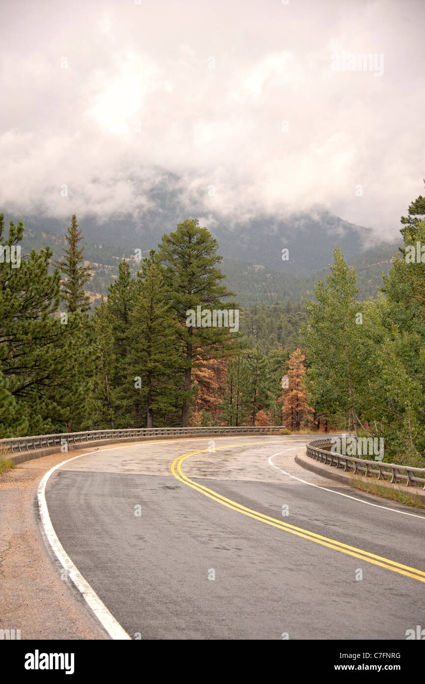 Trail Ridge Road, Rocky Mountain National Park, Colorado Stock Photo ...