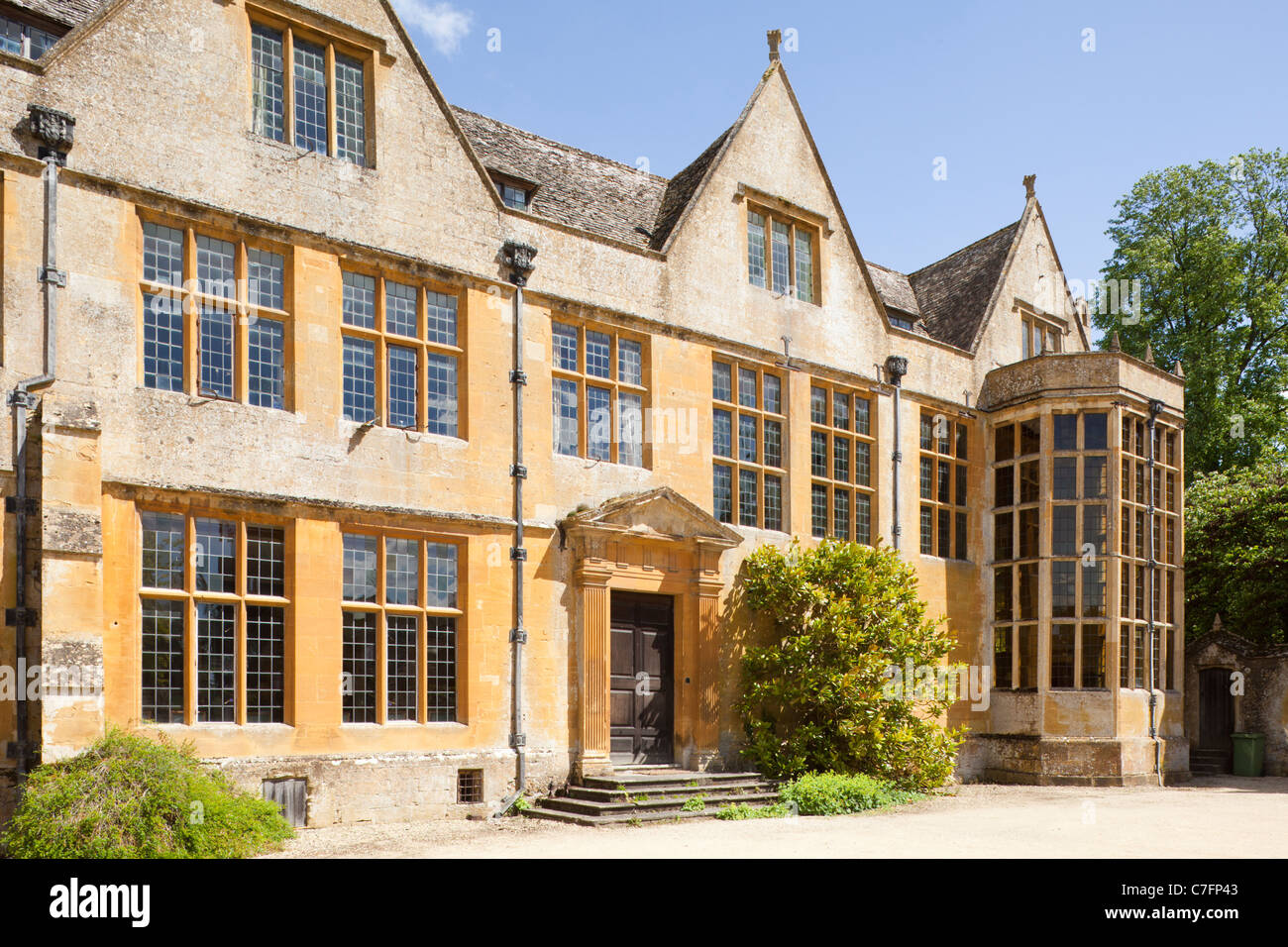 Stanway House in the Cotswold village of Stanway, Gloucestershire Stock ...
