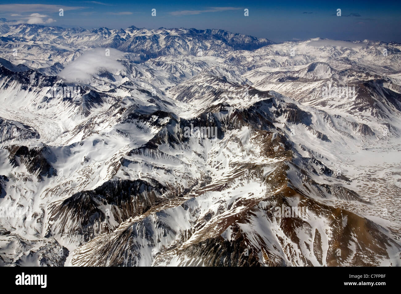 Cordillera De Los Andes Mapa De Sudamérica Donde Se Indica El