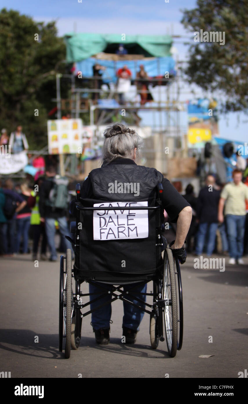 Dale farm protest hi-res stock photography and images - Alamy