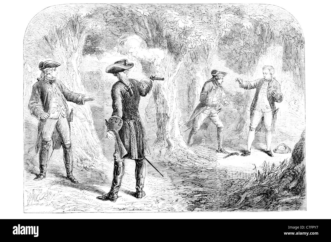 Duel engagement combat matched weapons medieval chivalry military ...