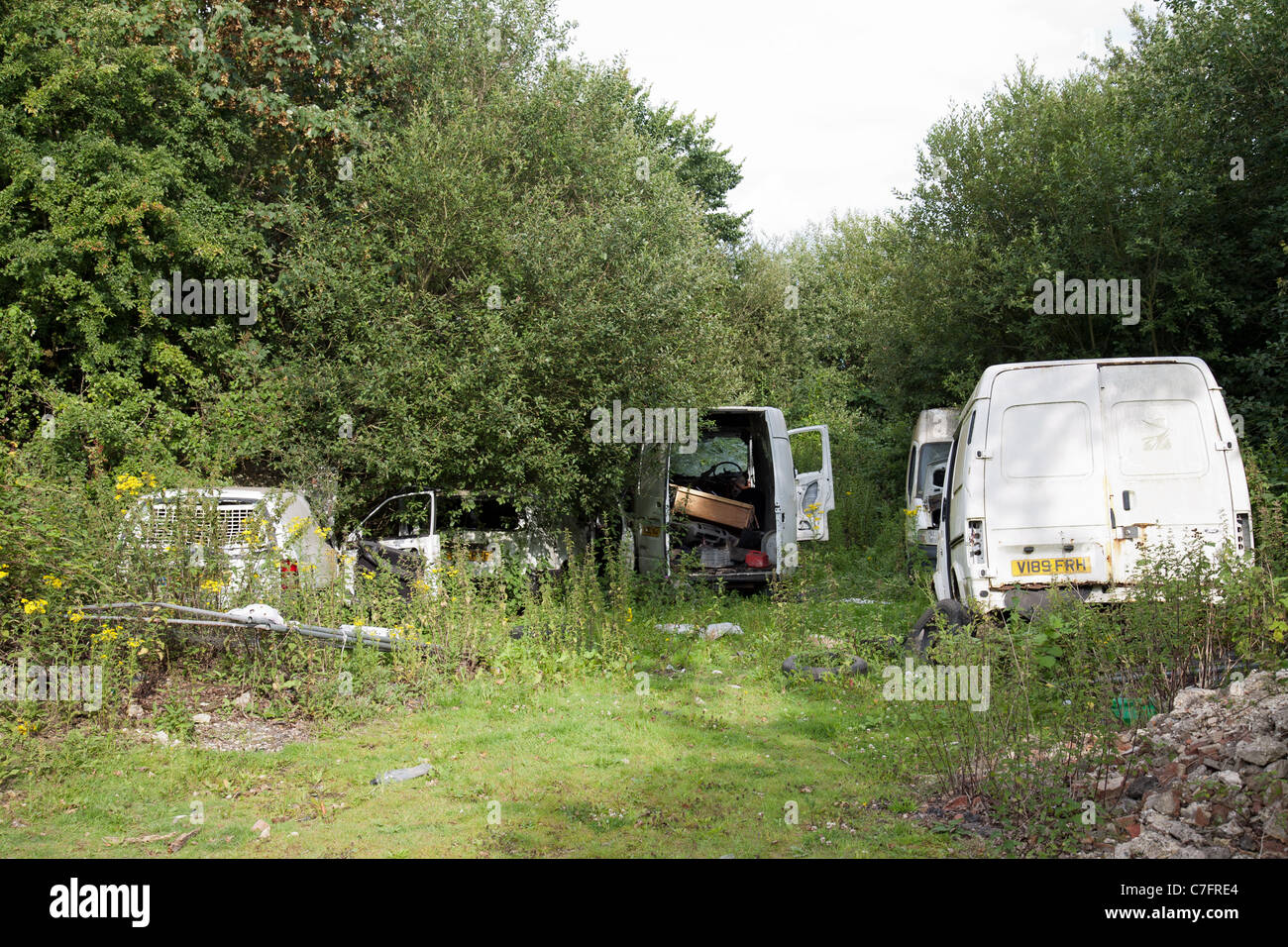 Cars in field hi-res stock photography and images - Alamy