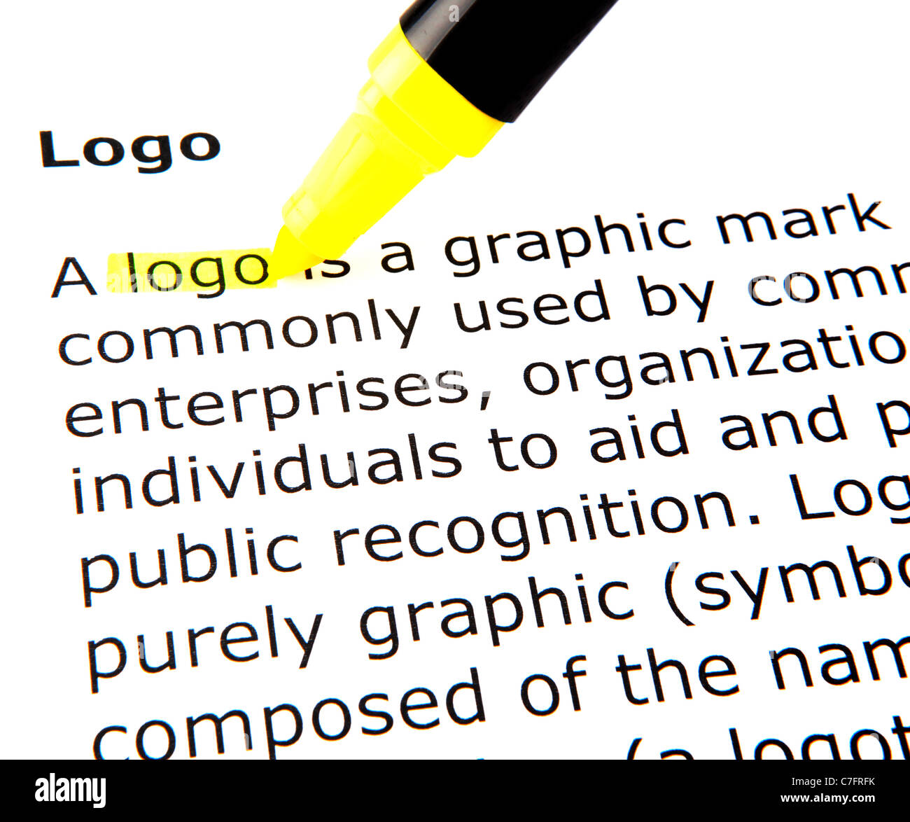 Logo logos hi-res stock photography and images - Alamy