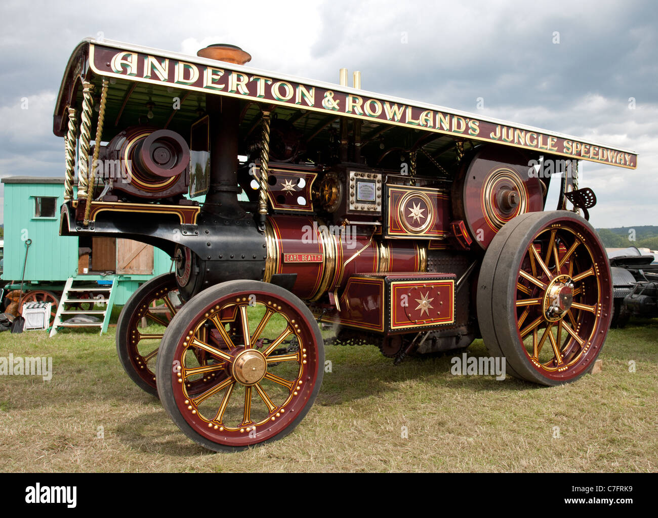 Vintage steam engine Netley Marsh Steam and Craft fair near Southampton ...