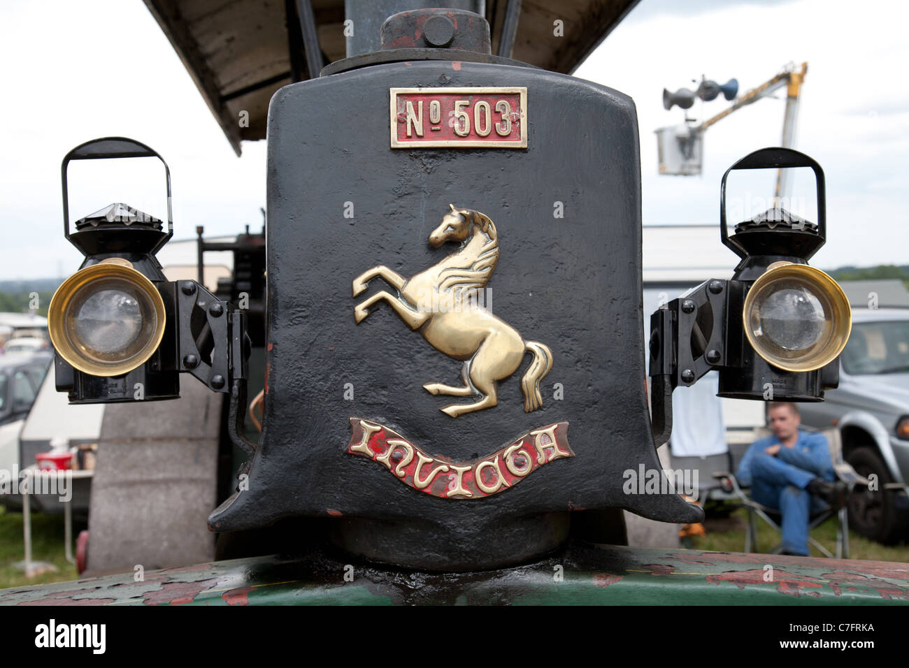 Vintage steam engine Netley Marsh Steam and Craft fair near Southampton ...