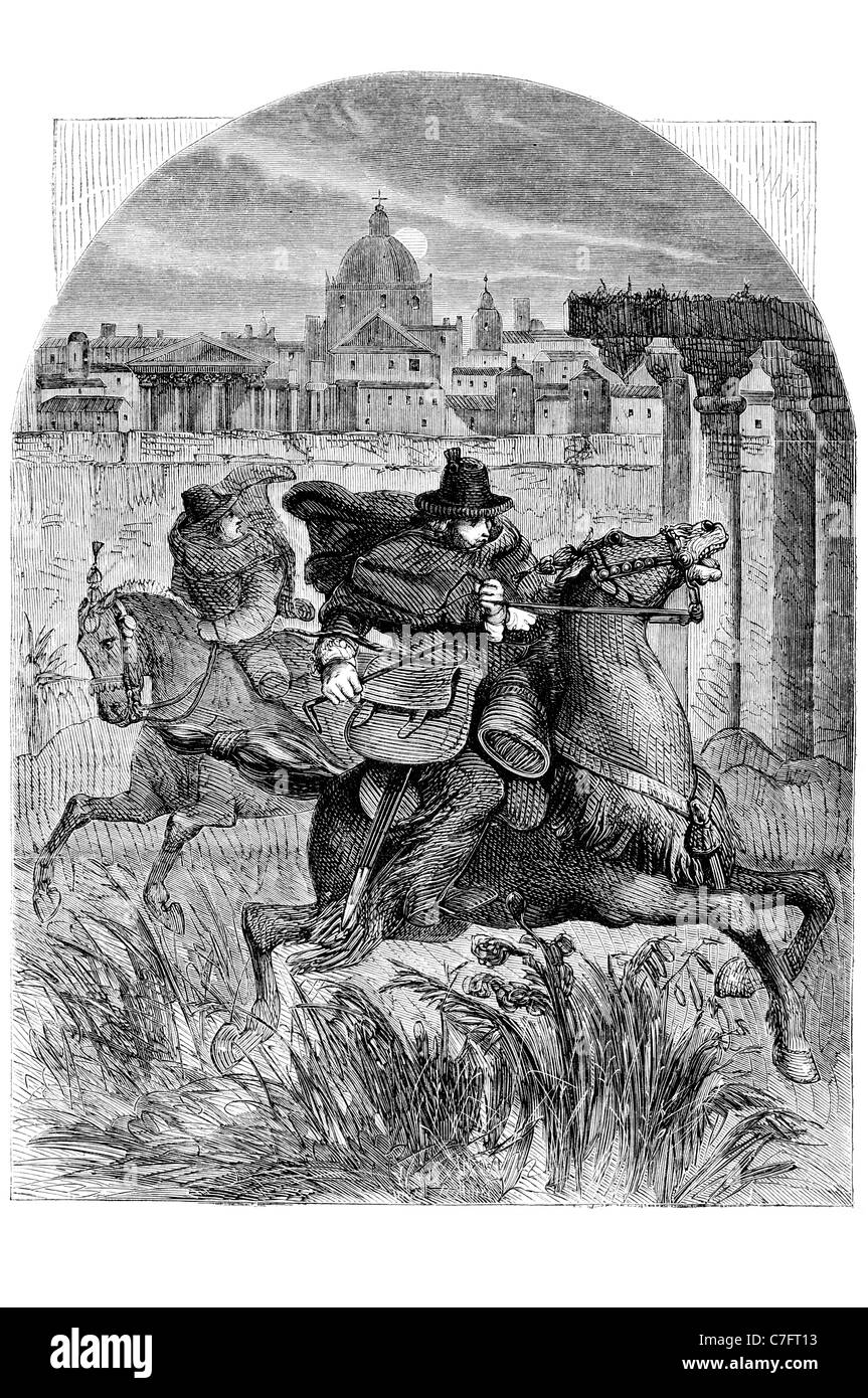 Rome printed Black and White Stock Photos & Images - Alamy