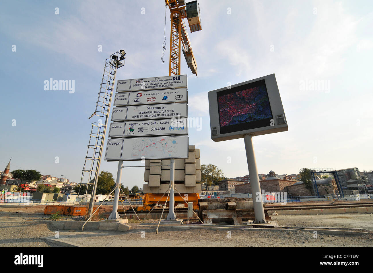ISTANBUL:The $3 billion Marmaray Metro Project will connect the Asian ...
