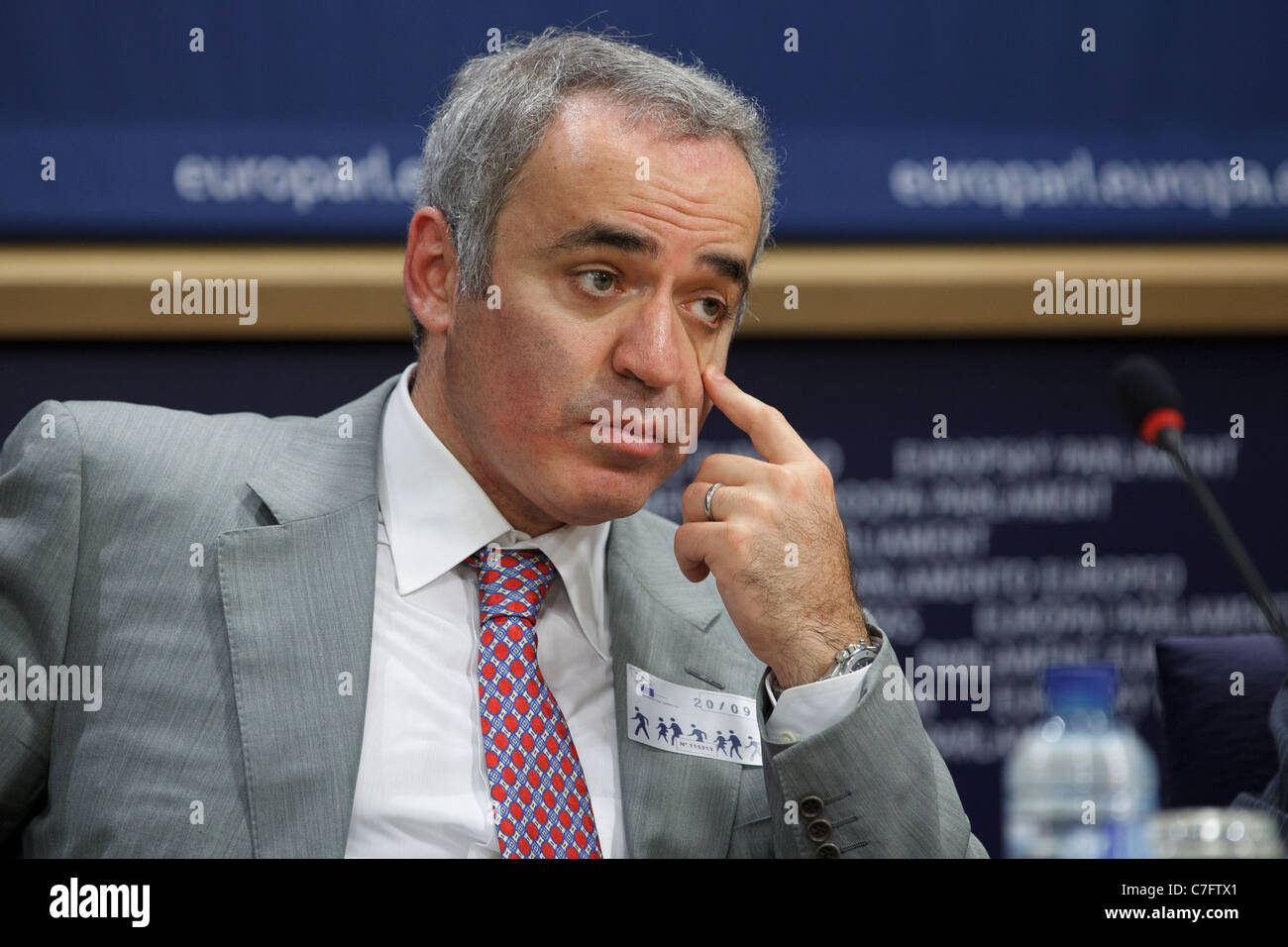 gary kasparov former world chess champion master Stock Photo - Alamy