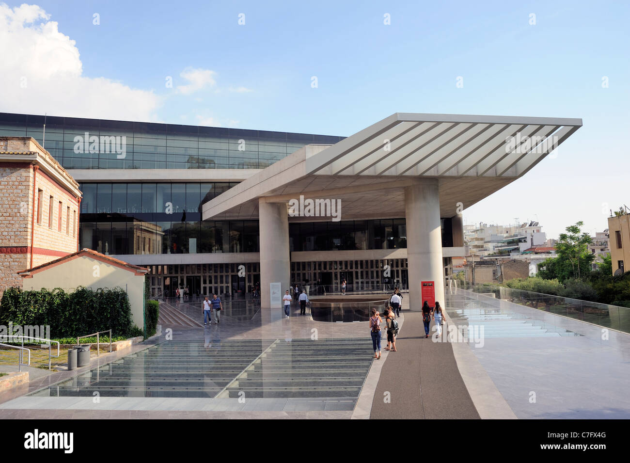 Athens, Greece, The New Acropolis Museum Stock Photo - Alamy