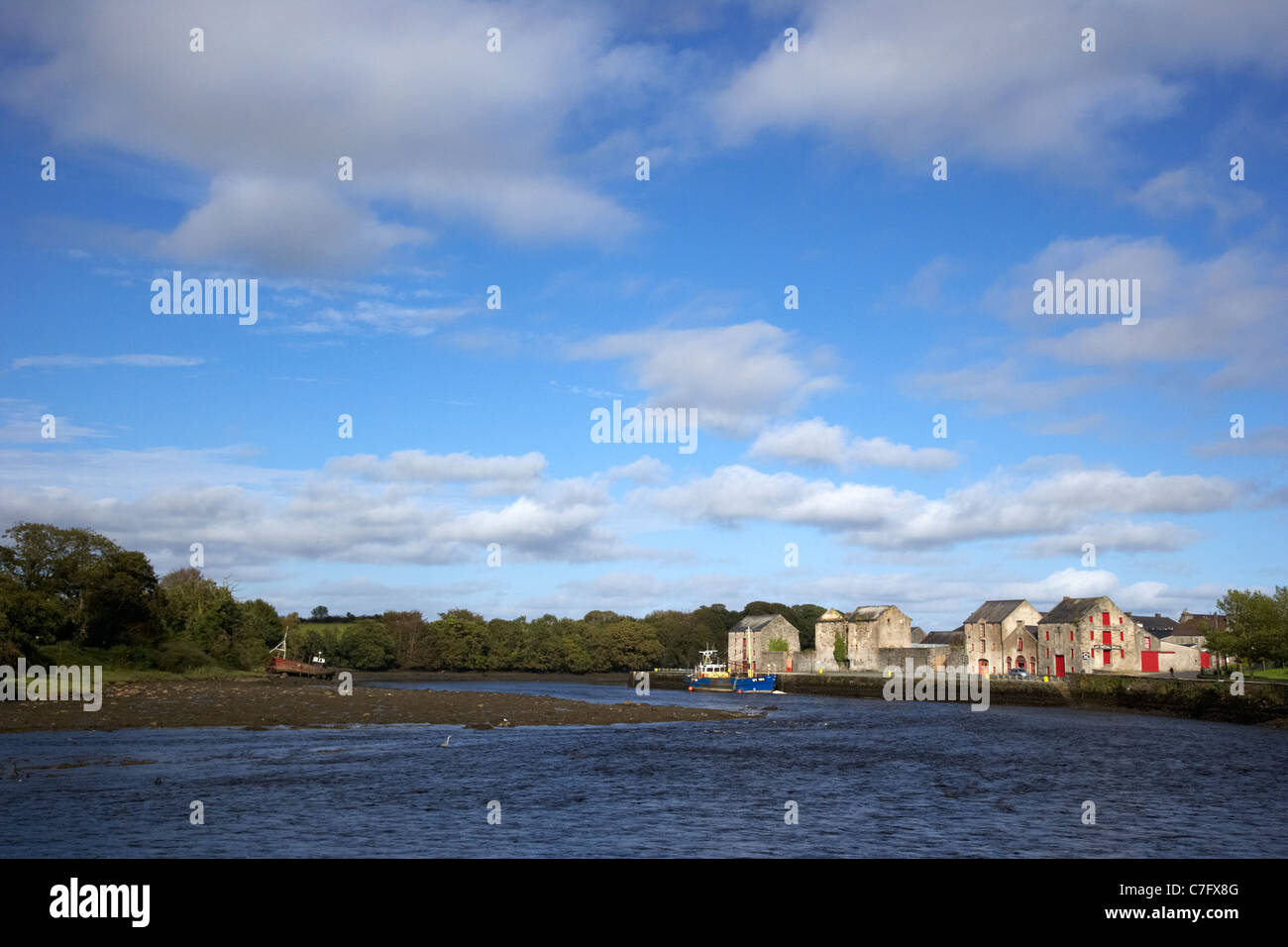the old warehouses on the river lennon ramelton county donegal republic ...