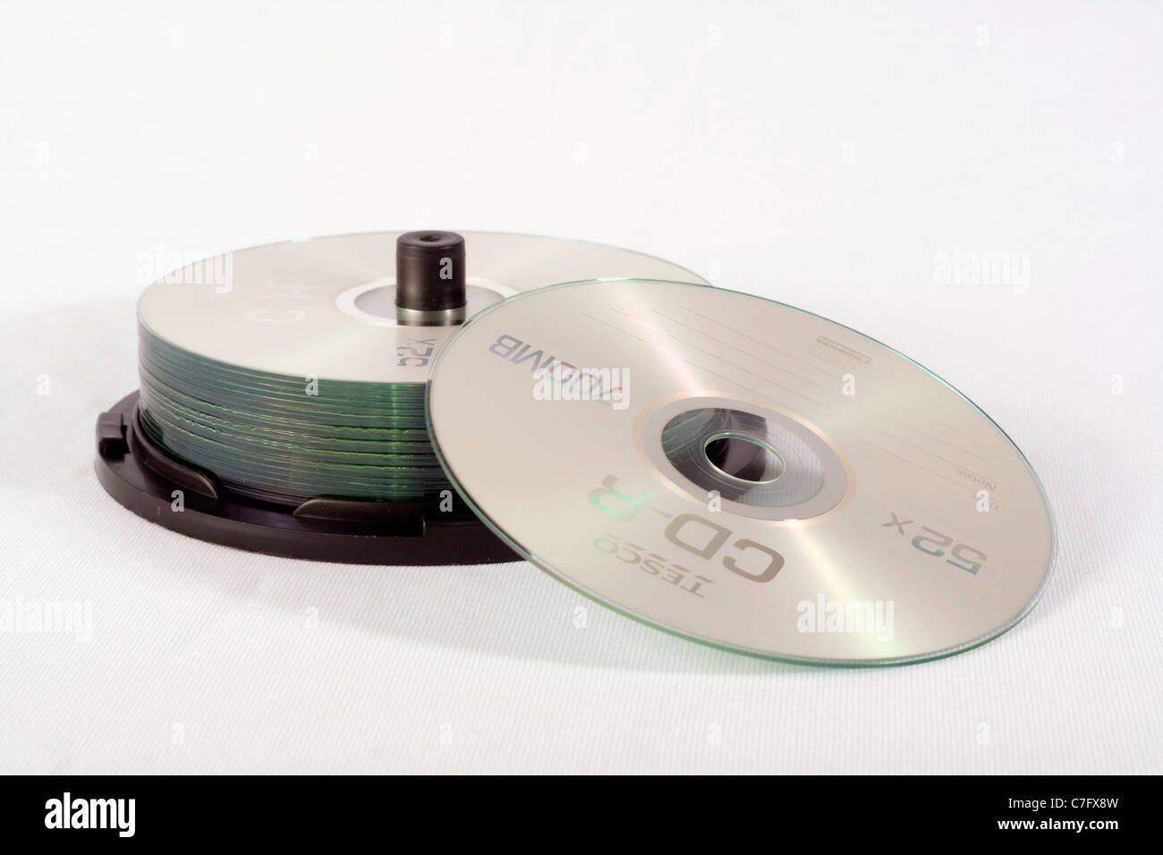 A stack of CDs Stock Photo - Alamy
