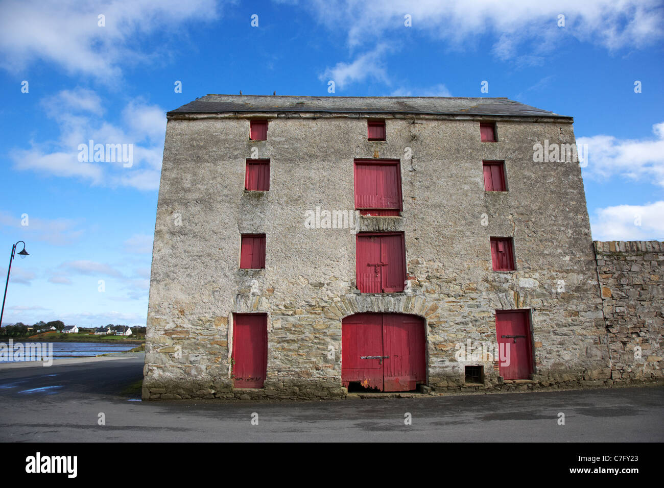 the old warehouses on the quay ramelton county donegal republic of ...