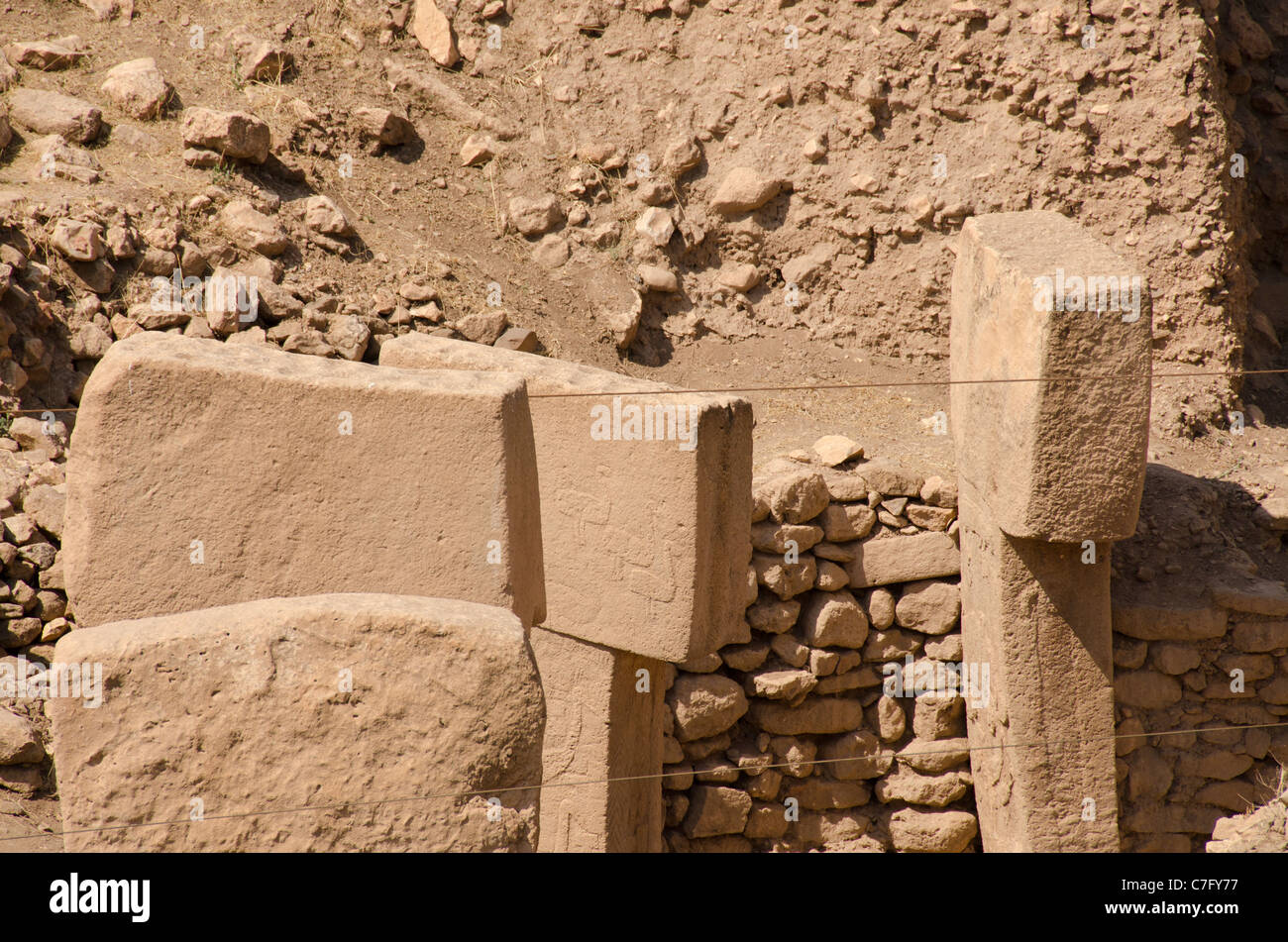 Turkey, Anatolia, Mesopotamia. Sanliurfa (aka Urfa). Gobekli Tepe (aka ...