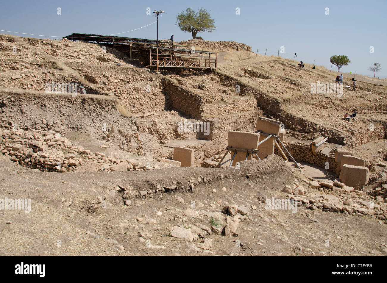 Turkey, Anatolia, Mesopotamia. Sanliurfa (aka Urfa). Gobekli Tepe (aka ...