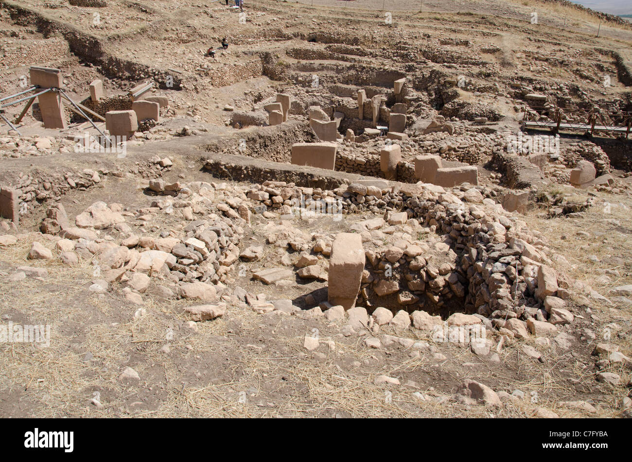Turkey, Anatolia, Mesopotamia. Sanliurfa (aka Urfa). Gobekli Tepe (aka ...