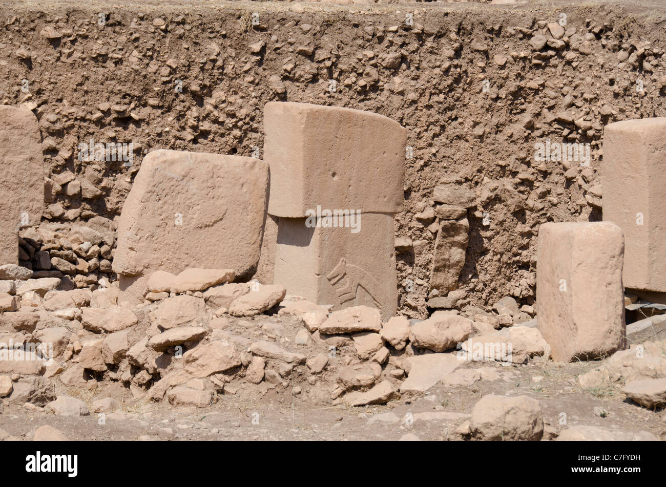 Turkey, Anatolia, Mesopotamia. Sanliurfa (aka Urfa). Gobekli Tepe (aka ...