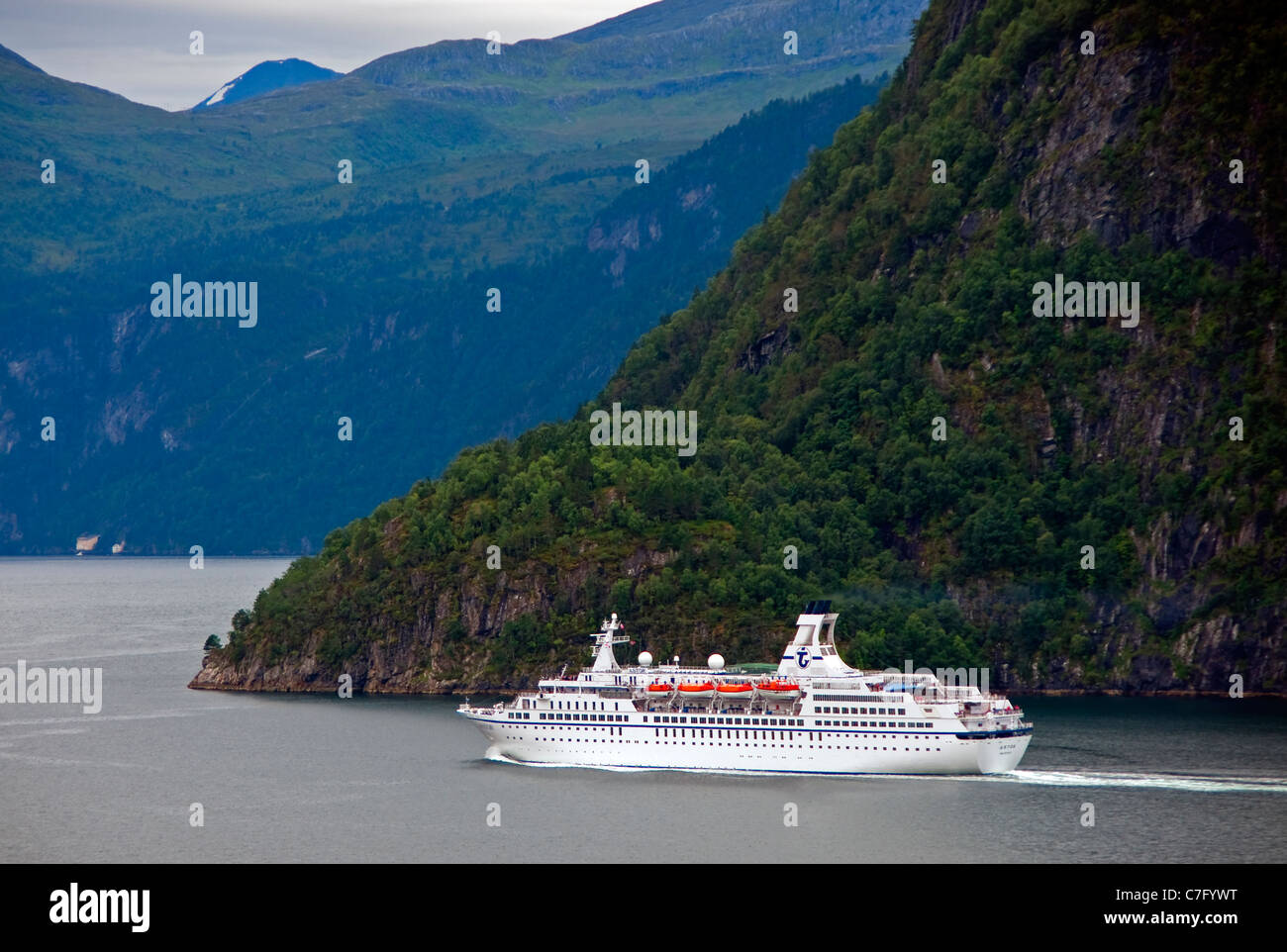 German-owned MS Astor cruise ship operated by Transocean Tours in ...