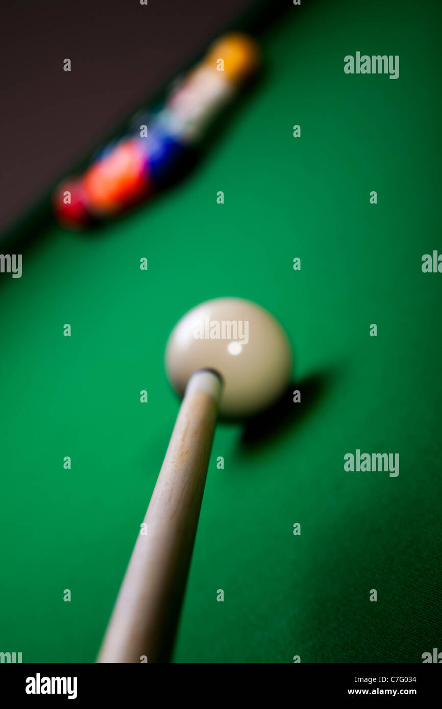Billiard balls, pool Stock Photo - Alamy