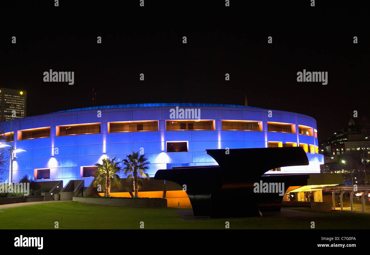 Concert Hall at night, Victorian Arts Centre, Melbourne Stock Photo - Alamy