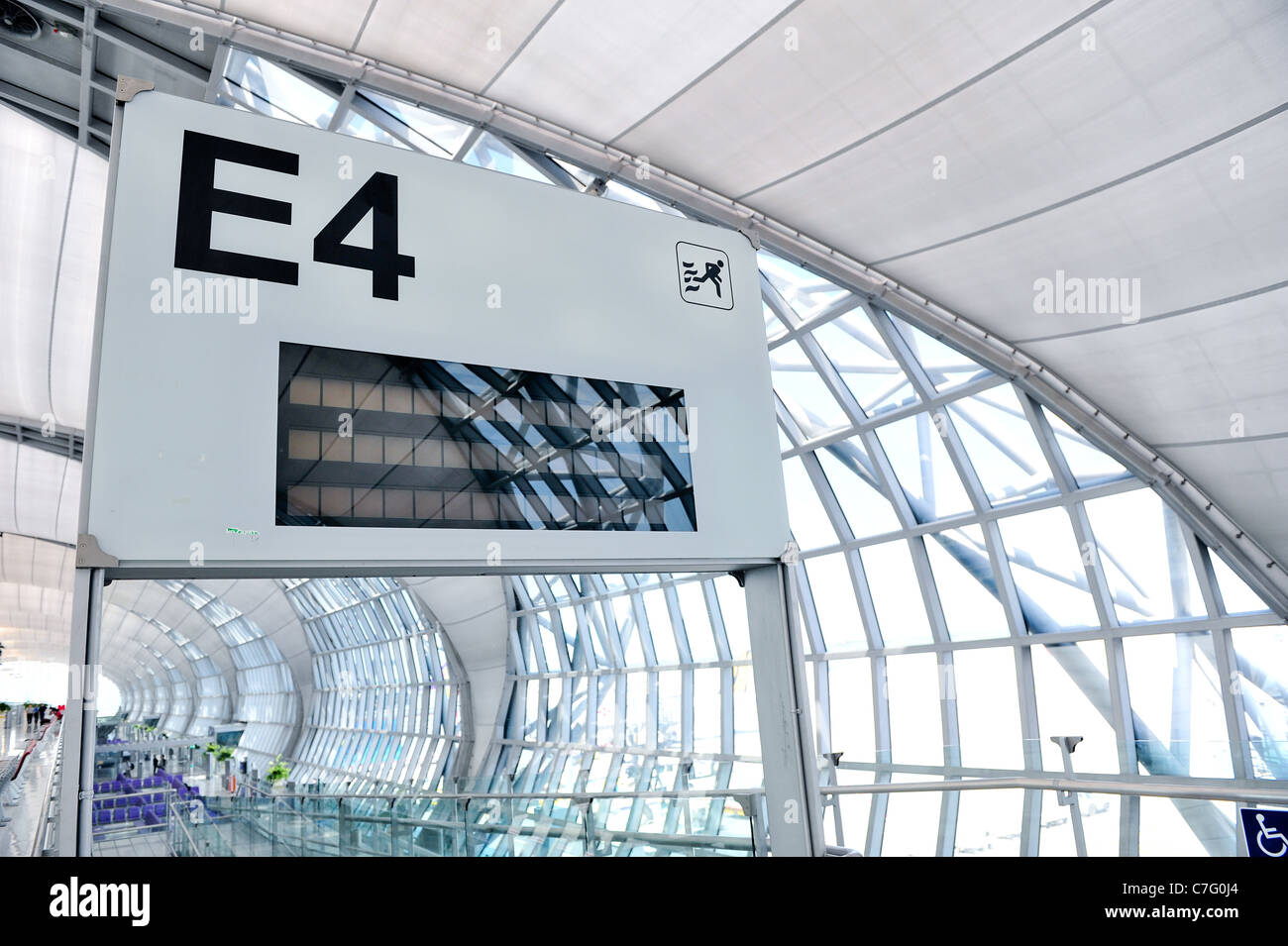 gate in airport Stock Photo - Alamy