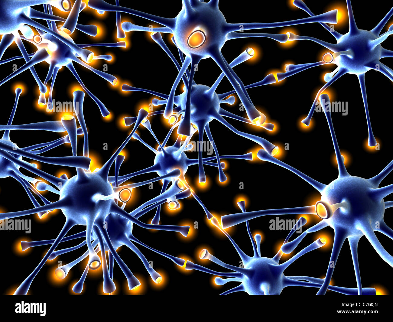 Red neuronal hi-res stock photography and images - Alamy