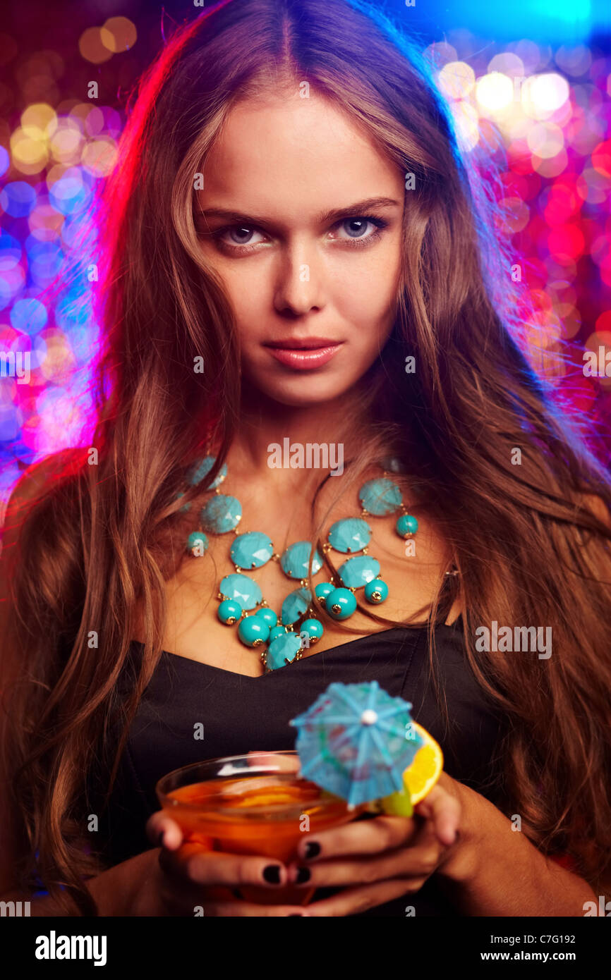 Clubber single girl hi-res stock photography and images - Alamy