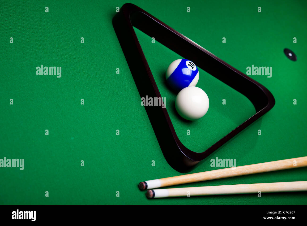 Billiard balls, pool Stock Photo - Alamy