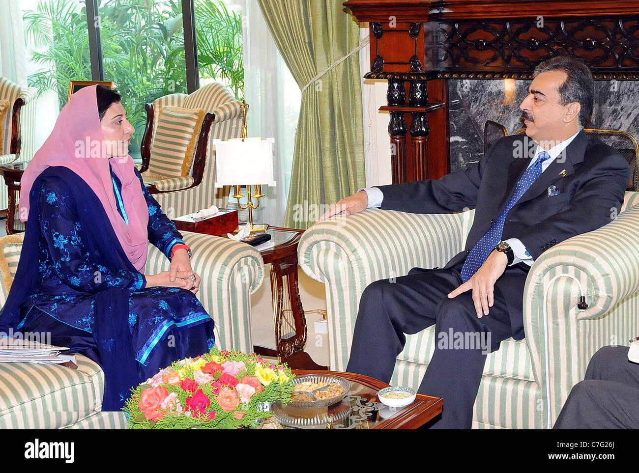 Bisp chairperson farzana raja islamabad hi-res stock photography and ...