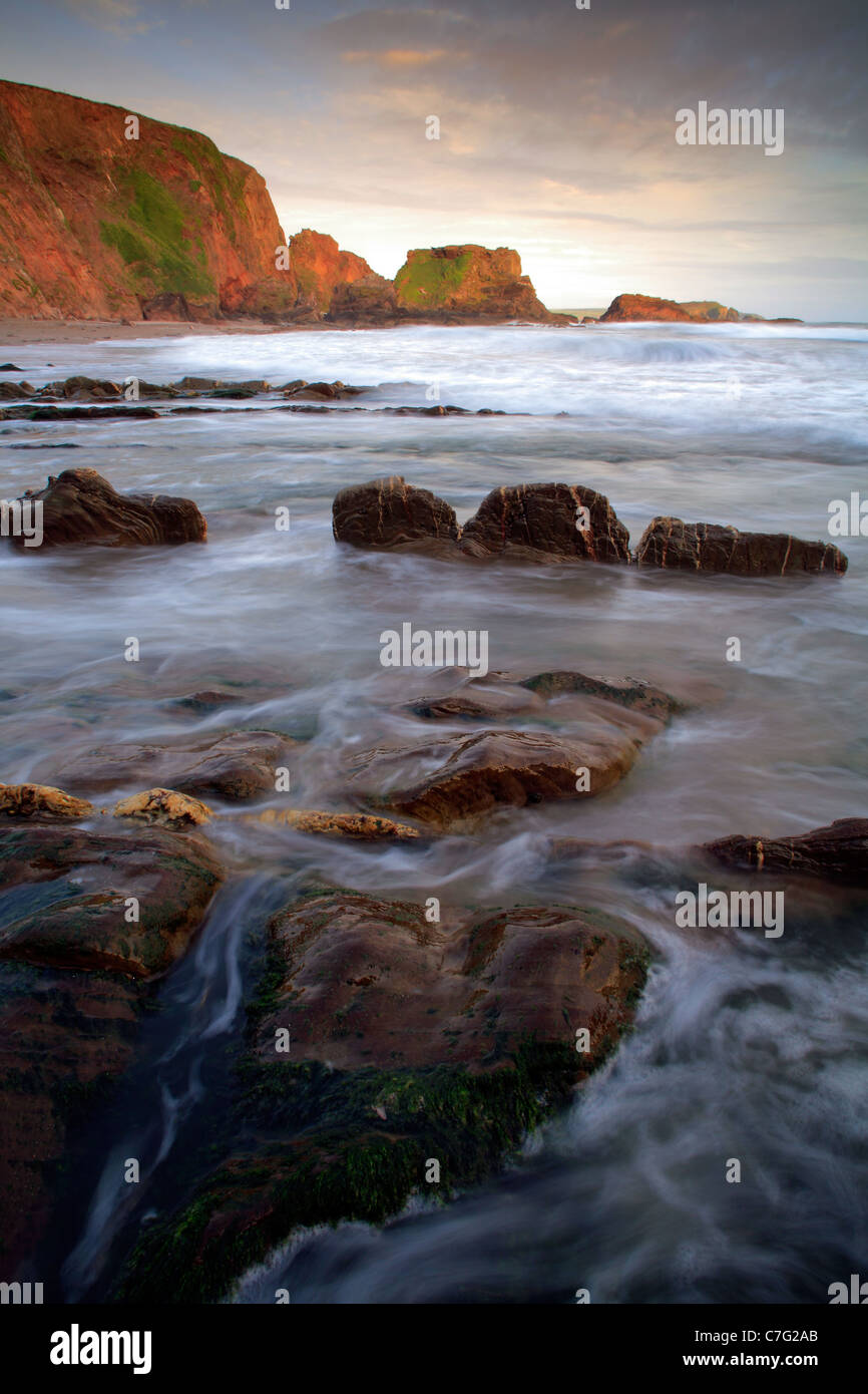 Westcombe beach hi-res stock photography and images - Alamy