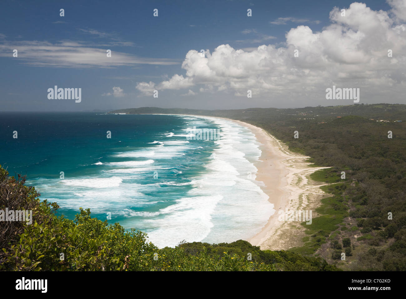 Tallow beach, Byron Bay, Australia Stock Photo - Alamy