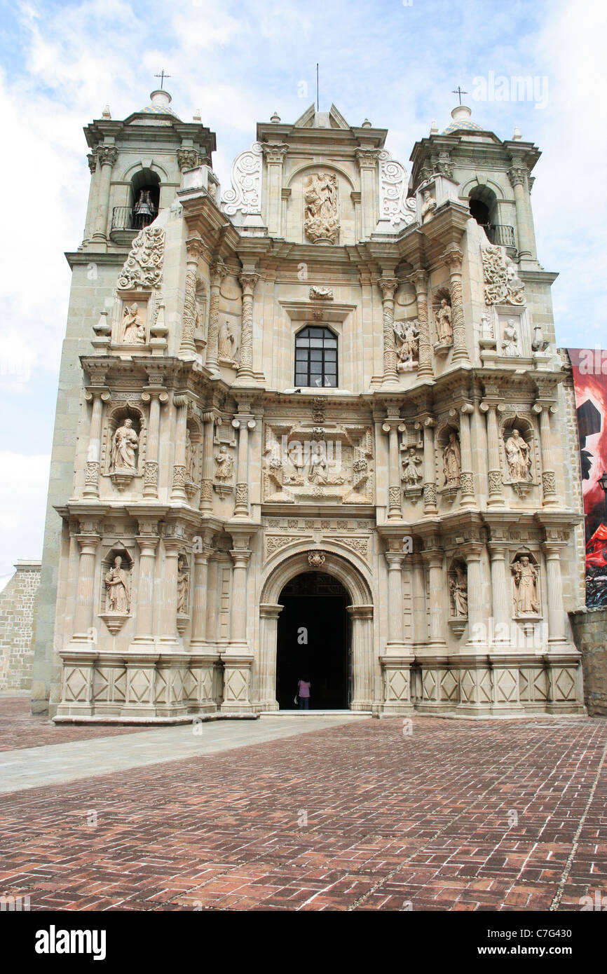 Basilica de Nuestra Senora de la Soledad, Oaxaca city, Mexico Stock ...