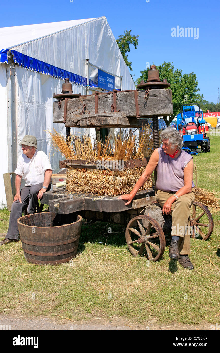 Traditional Cider Makers Display At The Somerset Agricultural Show traditional-cider-makers-display-at-the-somerset-agricultural-show