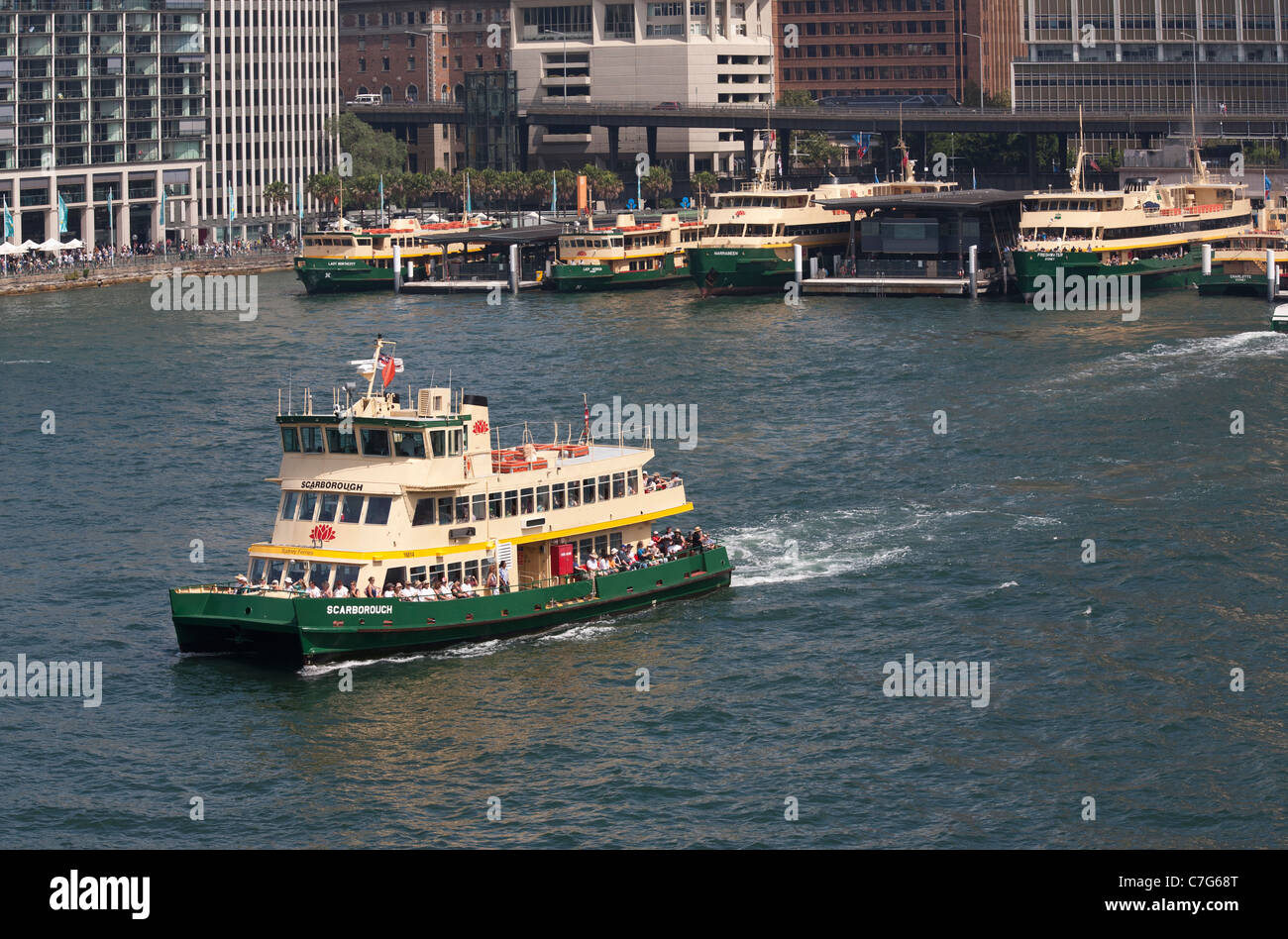 Circular Quay ferry terminal, Sydney, Australia Stock Photo - Alamy