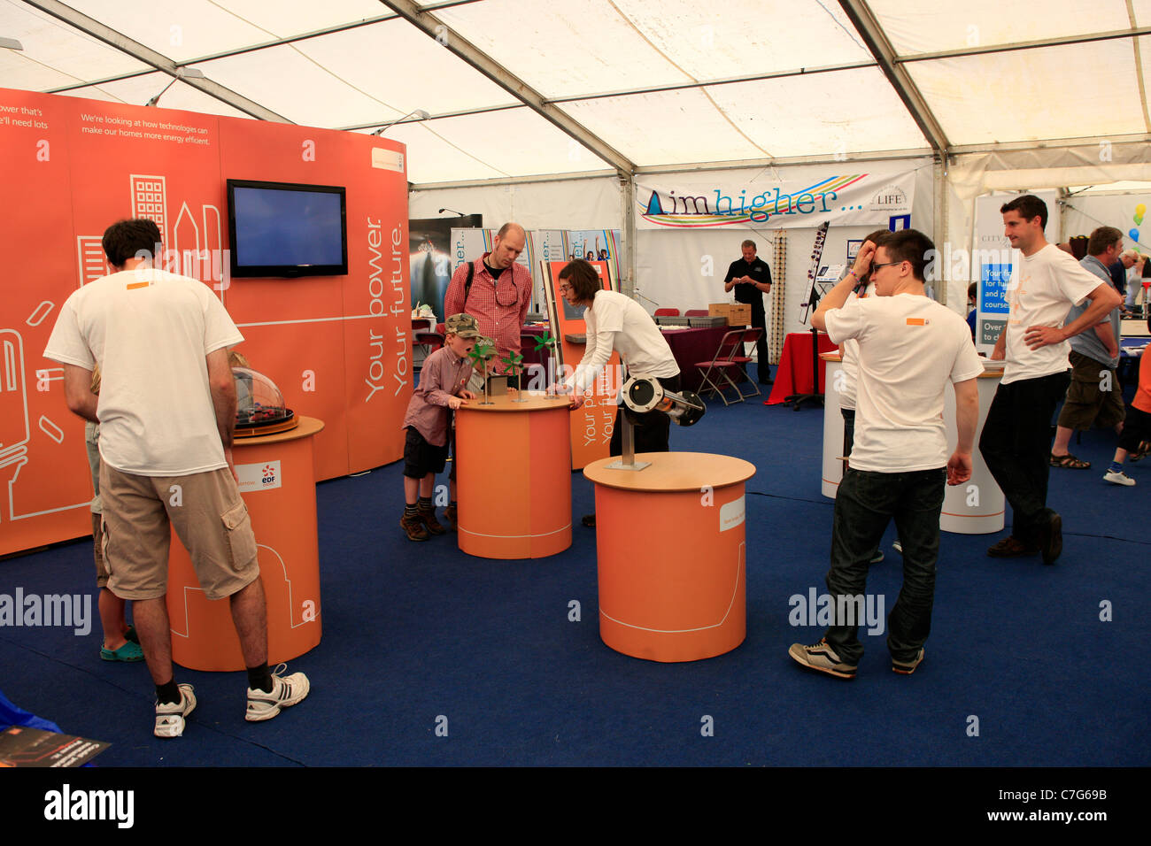 University job fair england hi-res stock photography and images - Alamy