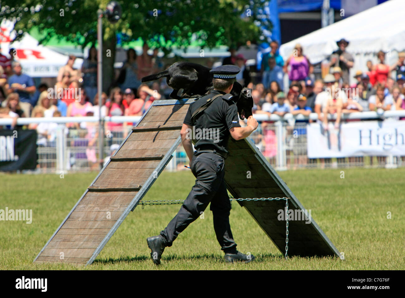 Police dog display hi-res stock photography and images - Alamy