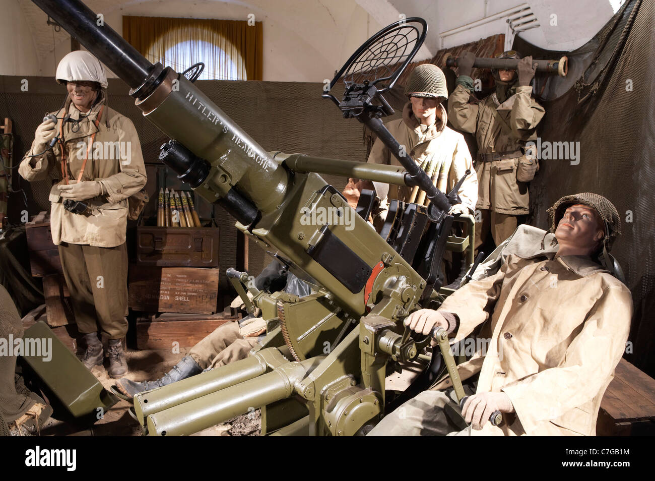 Battle flak anti aircraft hi-res stock photography and images - Alamy