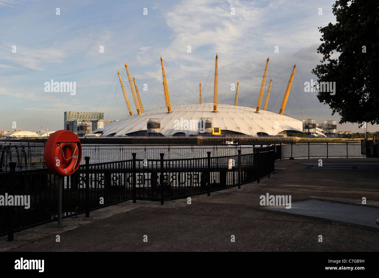 O2 at twilight Stock Photo - Alamy