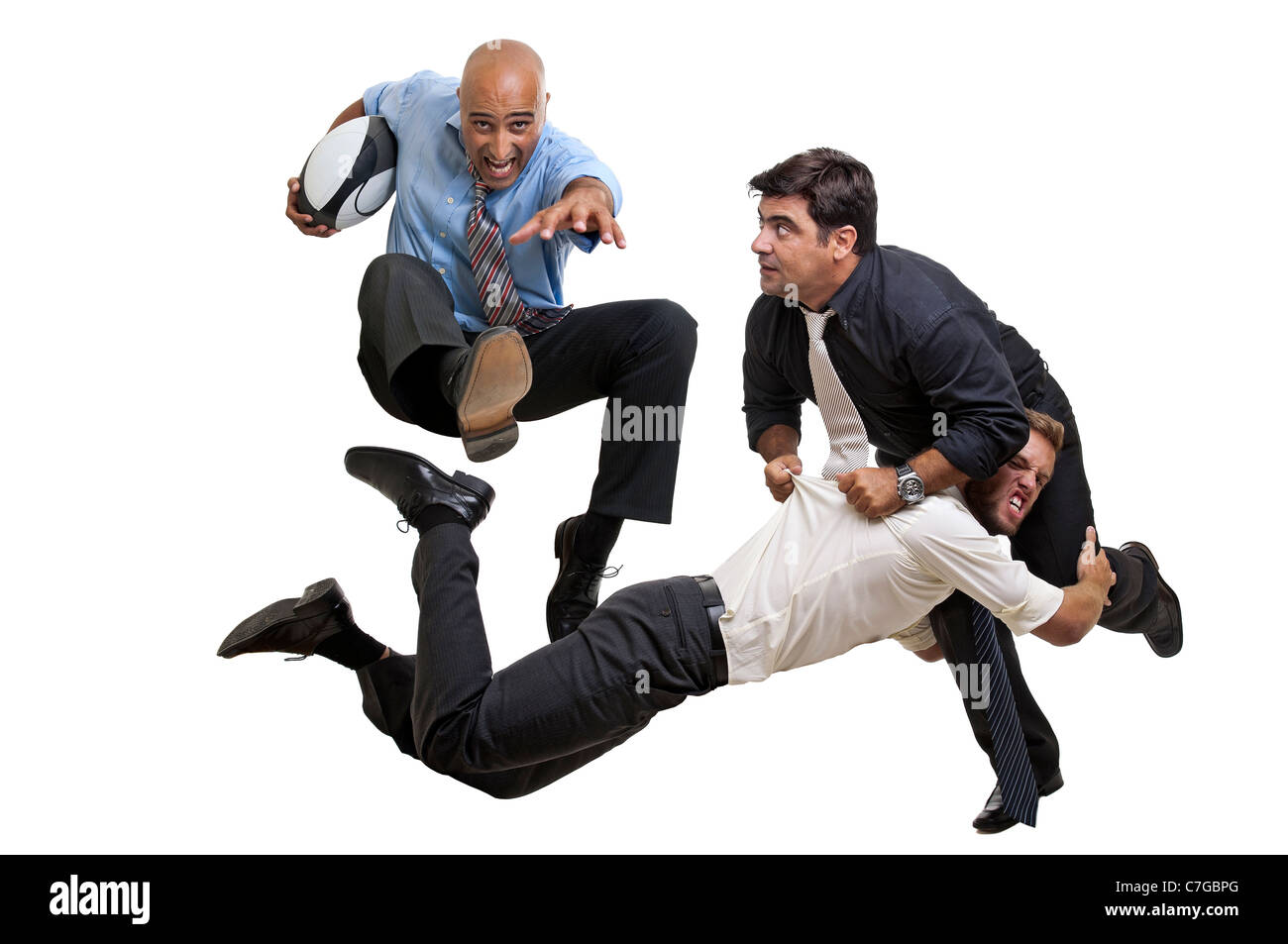 Men playing strategy game Cut Out Stock Images & Pictures - Alamy
