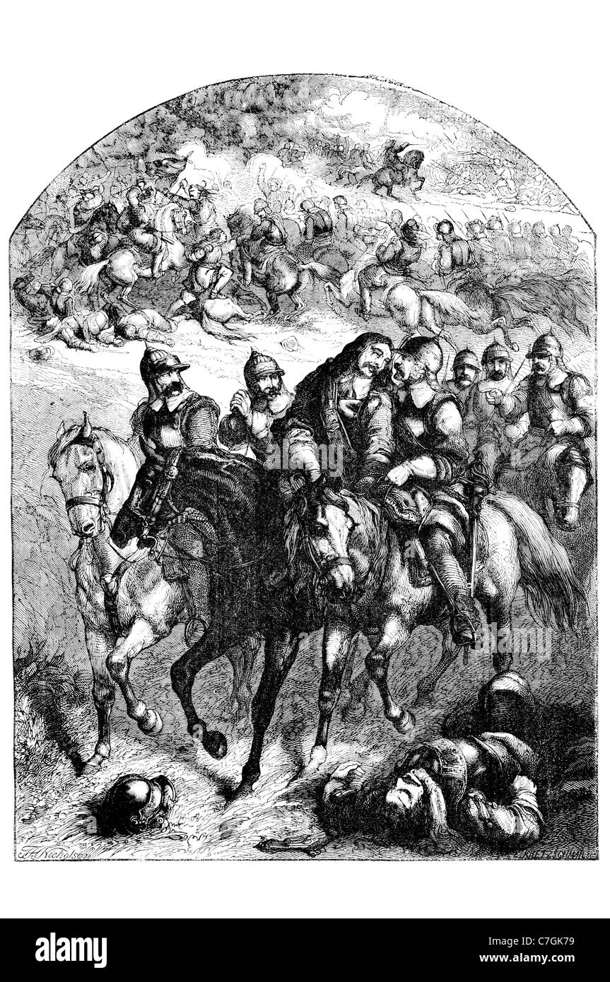 John Hampden Chalgrove Field Prince Rupert forces mortally wounded ...
