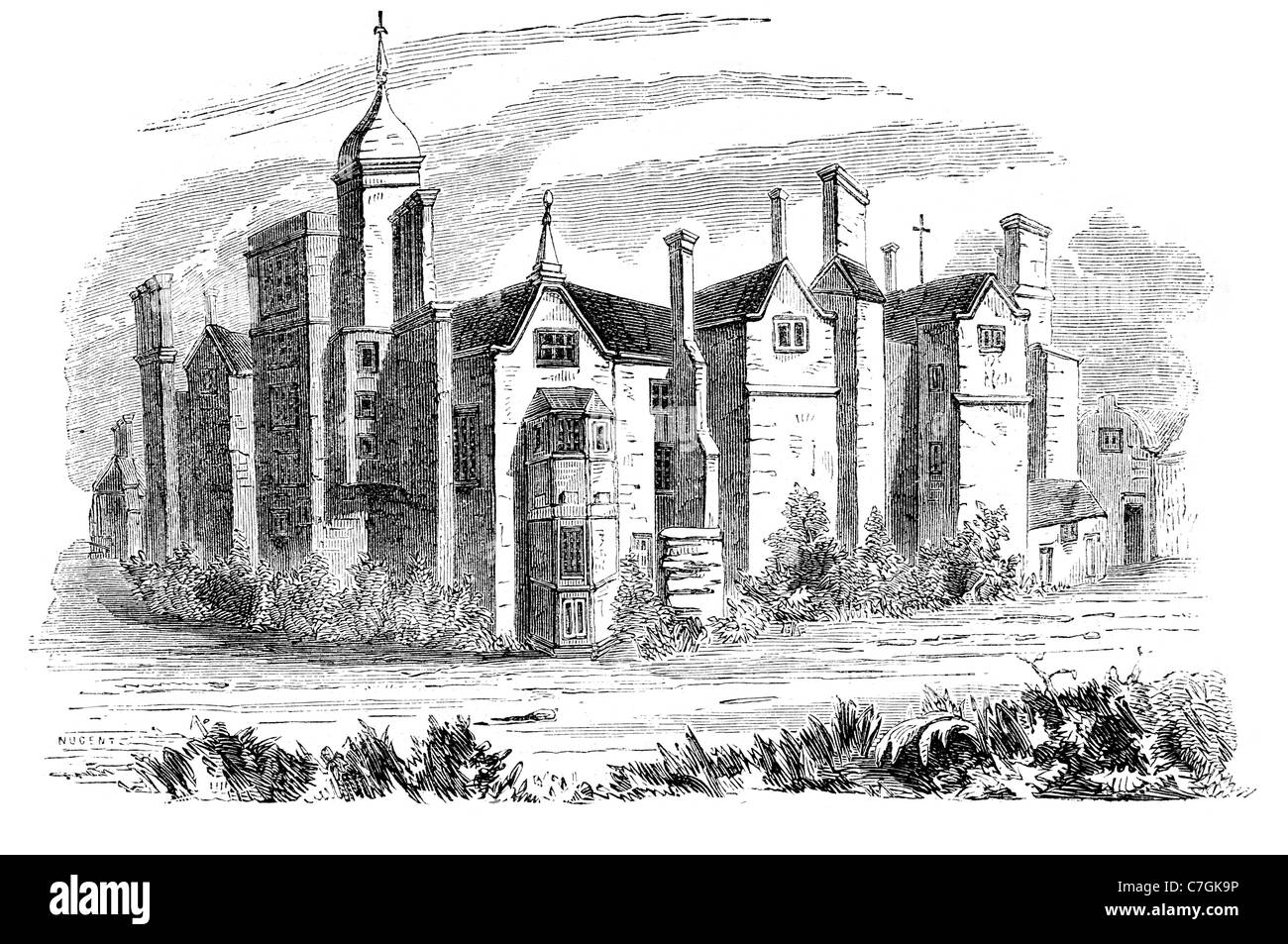 Hindlip Hall Worcestershire hall Babington Gunpowder plots plot priest ...